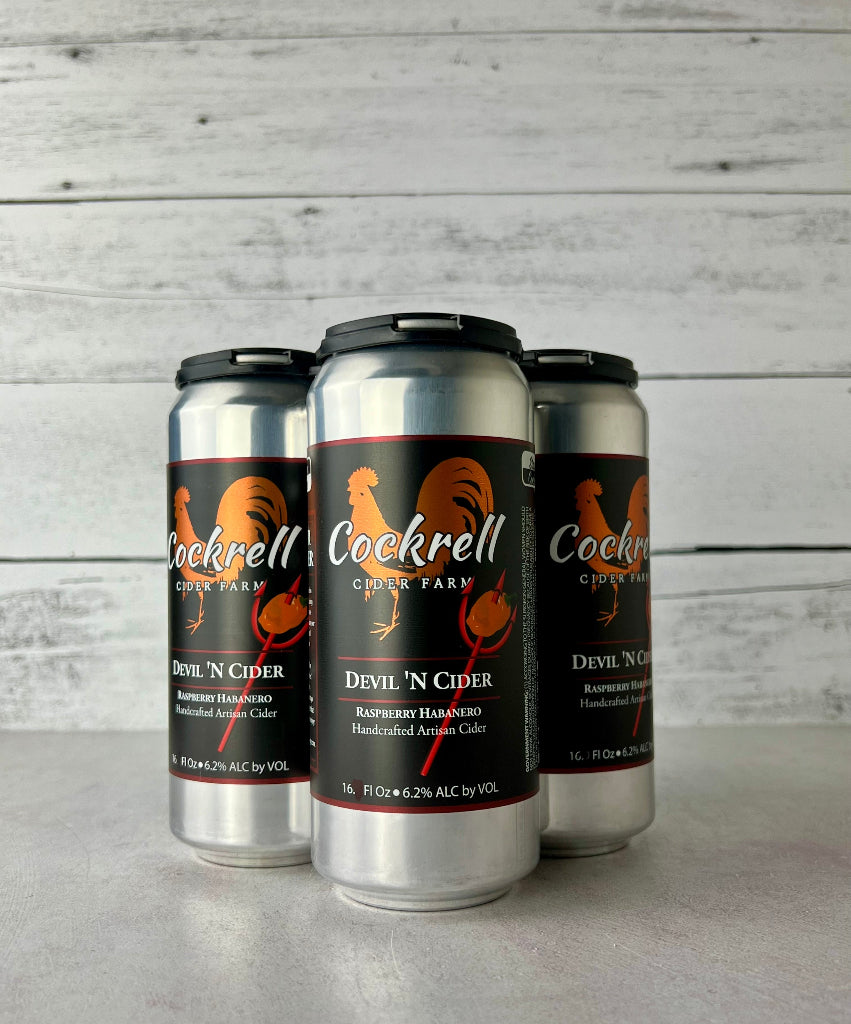 Cockrell Cider - Devil 'N Cider - Raspberry Habanero (16 oz) – Press ...