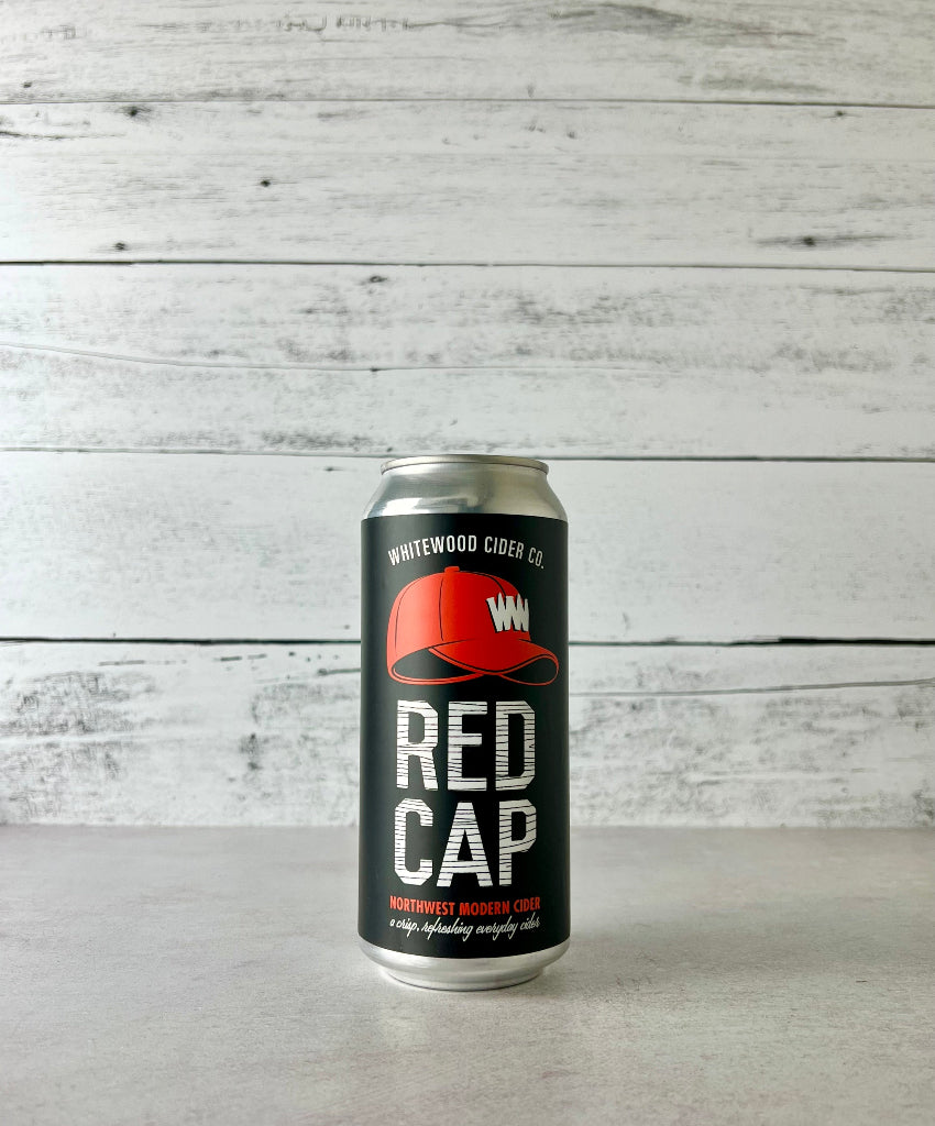 Whitewood Cider - Red Cap Cider (16 oz) – Press Then Press Cider Shop