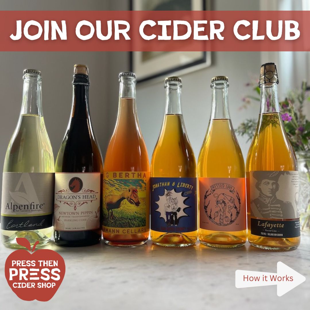 Press Then Press Cider Club Subscription Box - Quarterly – Press Then ...